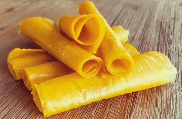 These Kid Friendly 2 Ingredient Mango Fruit Straps Are So Delicious