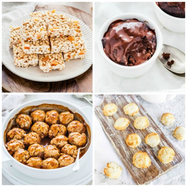 5 sweet snacks all WELL UNDER £1 per serve each