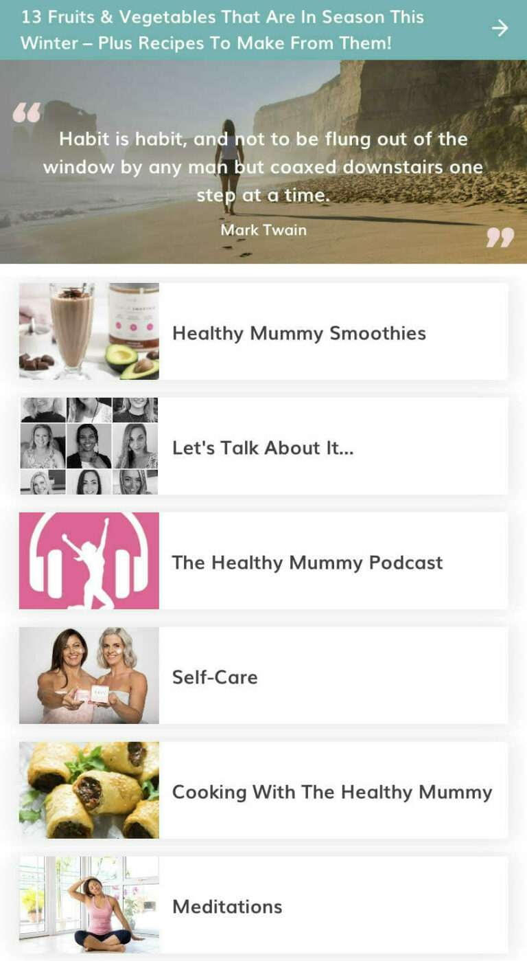 NEWS: Healthy Mummy App Relaunched